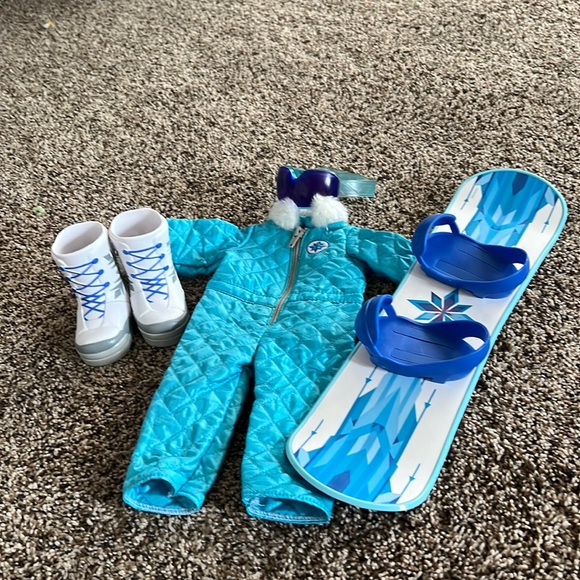 Toys | American Girl Doll Snowboarding Outfit | Poshmark